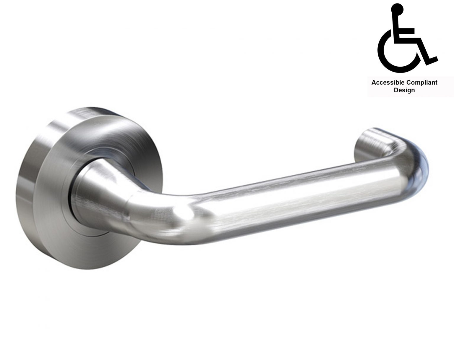Schlage 6000 Series Alpha Lever Handle On Round Rose | $105.40 ...