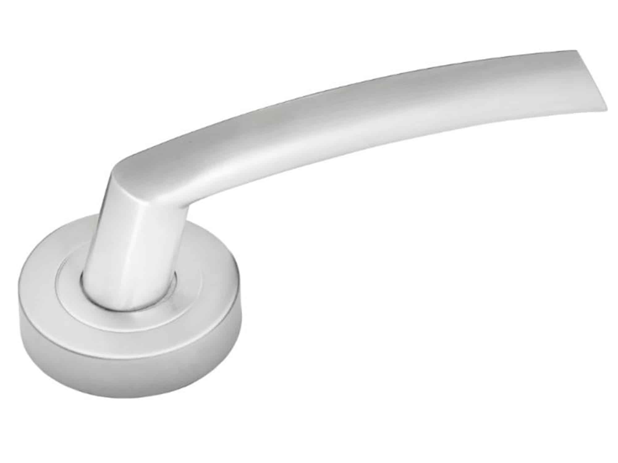 Legge Medio Series Stella Lever Handle On Round Rose | Door Handles ...