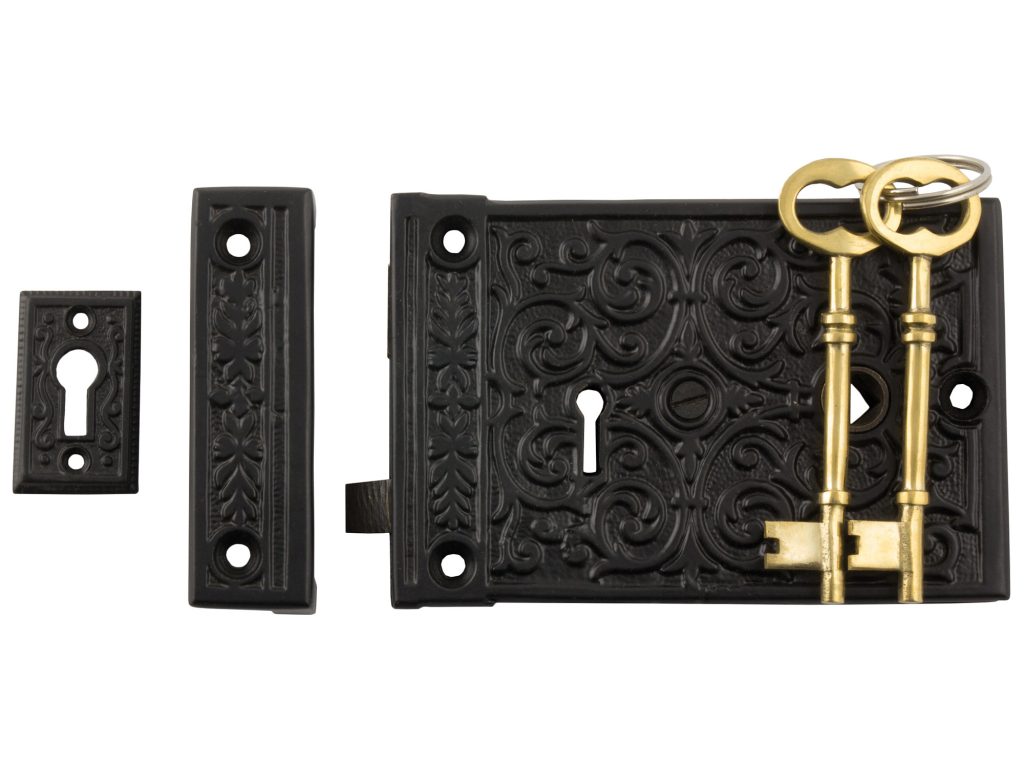 Tradco Low Security Ornate Rim Lock | $111.13 | Interior Effects