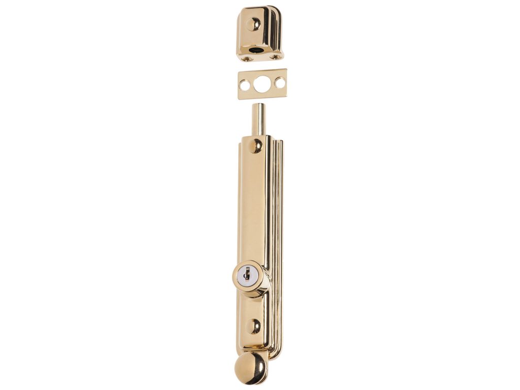 Tradco Locking Surface Mounted Bolt | $85.85 | Interior Effects