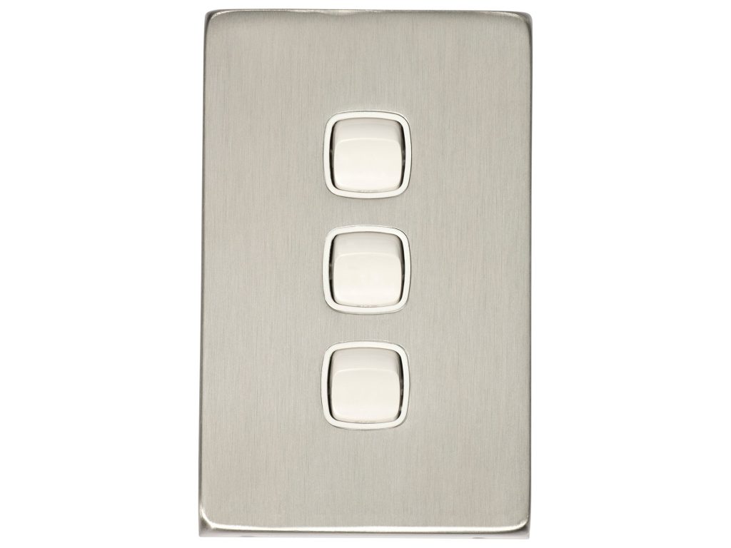 Tradco Flat 316 Stainless Steel Rocker Light Switch | $80.07 | Interior ...