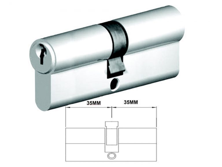 Lockwood 70mm C4 6 Pin Double Key Euro Cylinder Floating Cam | $48.24 ...