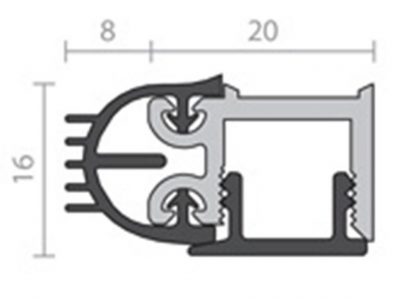 Raven RP10si Acoustic Door Stop Frame Seal | $120.00 | Interior Effects