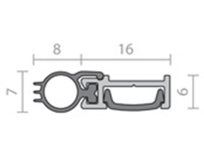 Raven RP78si Acoustic Door Seal | Door And Window Sealing Systems ...