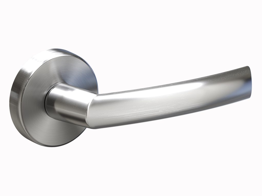 Legge Medio Series Stella Lever Handle On Round Rose | $40.38 ...