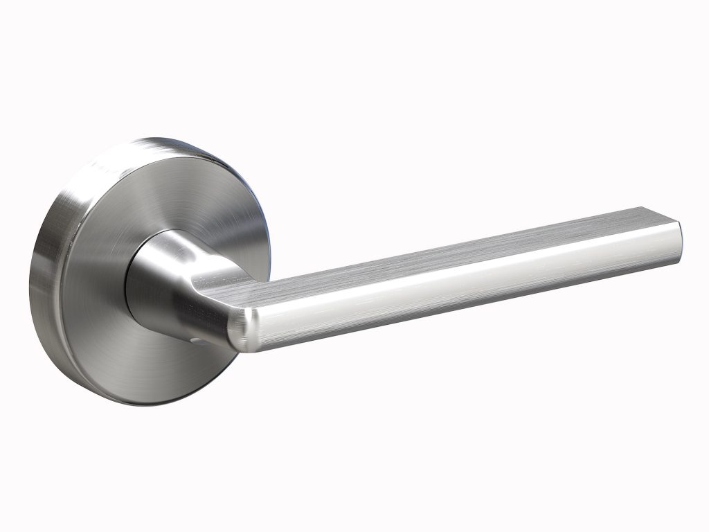 Legge Medio Series Alba Lever Handles On Round Rose | $40.38 | Interior ...
