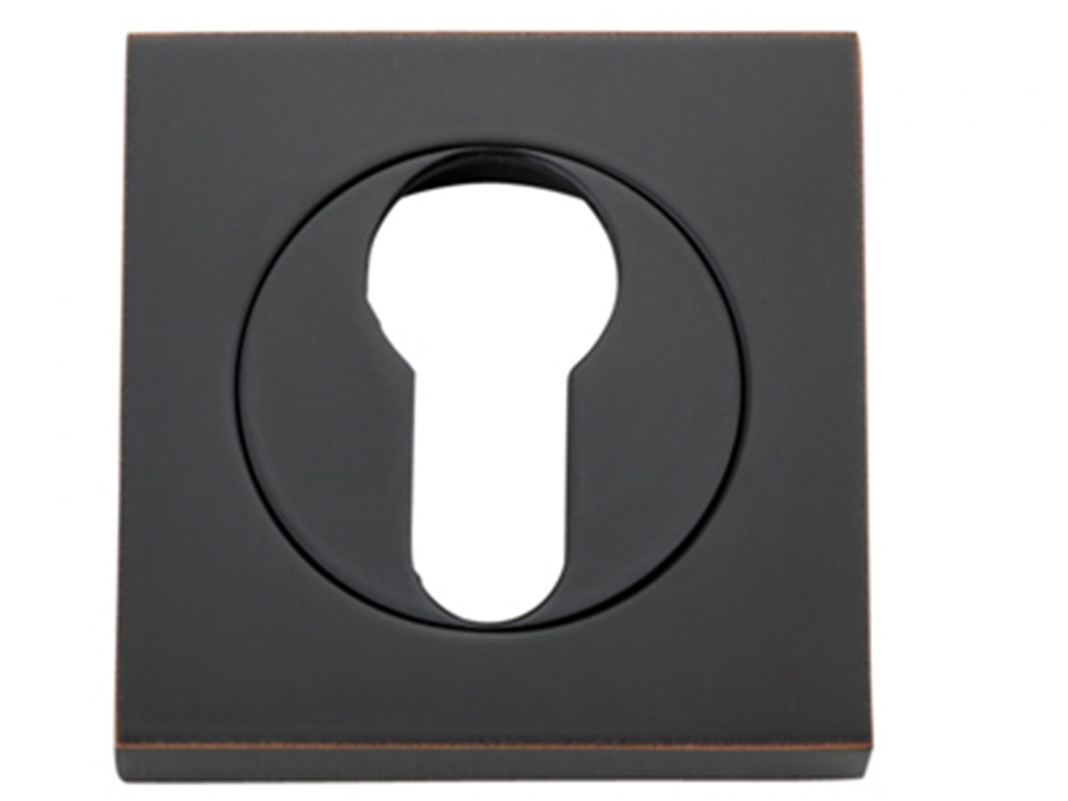 Bankston Antique Copper Square Euro Keyhole Escutcheon | $0.00 ...