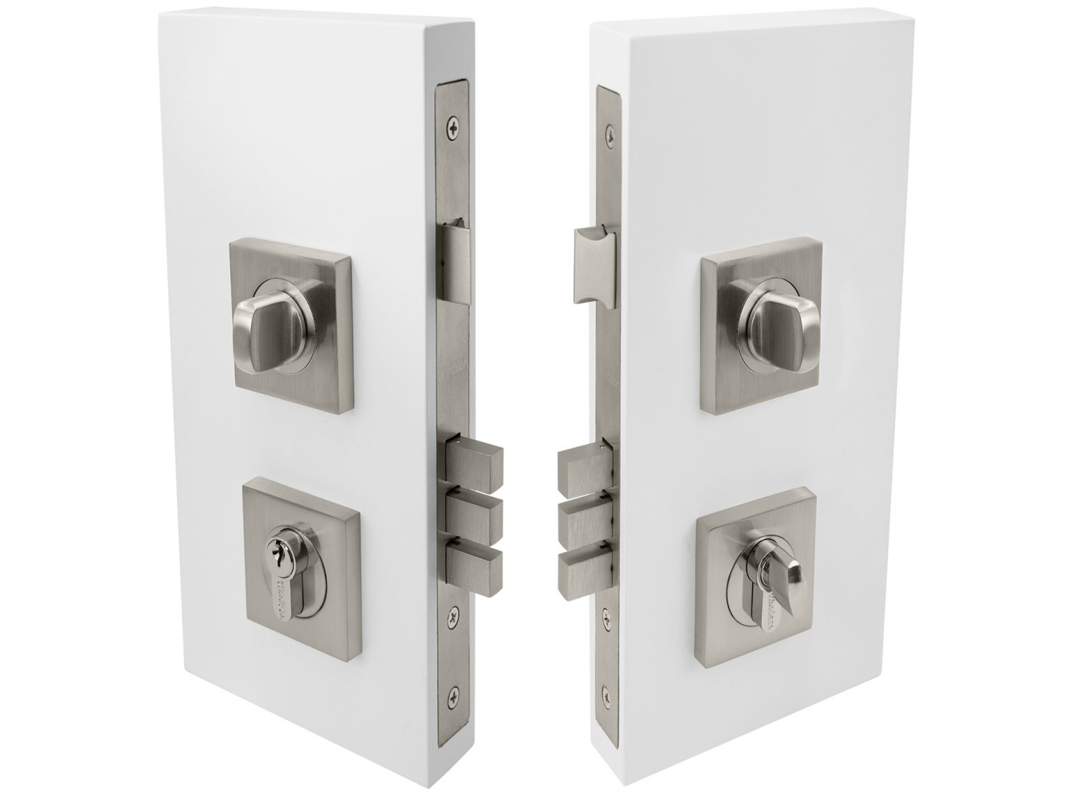Windsor Square Double Turn Locksets | $230.67 | Interior Effects