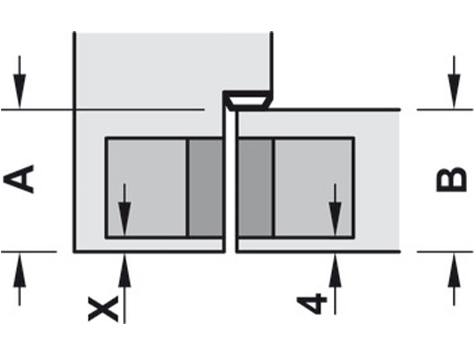 Tectus TE 340 80kg Concealed Hinge | $198.00 | Interior Effects