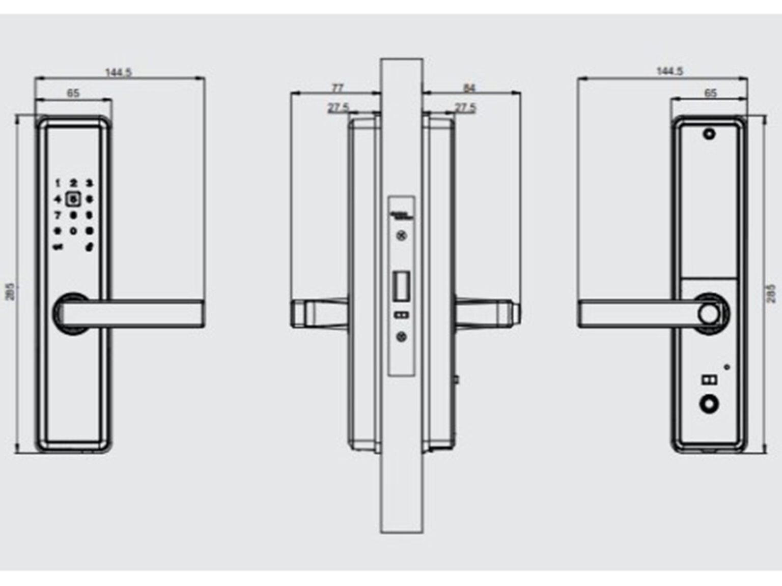 Dormakaba M5 Digital Smart Locks | $1,179.80 | Interior Effects
