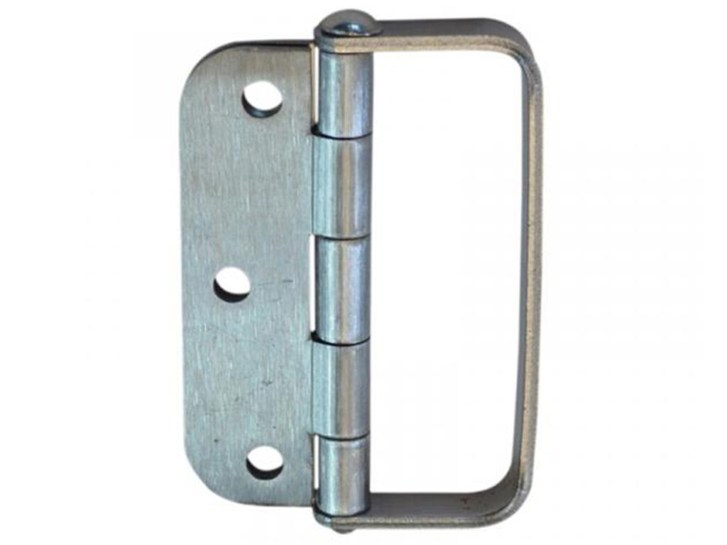 89 x 58mm Satin Chrome Radius Corner Hinges With Handles | $16.66 ...