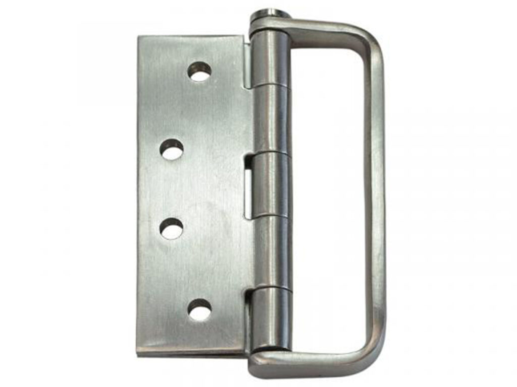 100 X 75 x 2.5mm Stainless Steel Hinge With D Handle | $27.45 | Interior Effects