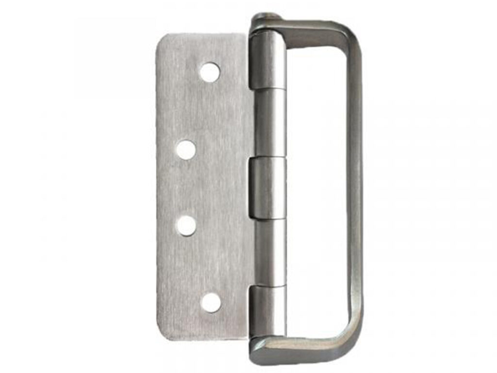 100 X 75mm 1/4 Radius Stainless Steel Hinge With D Handle | $37.84 ...