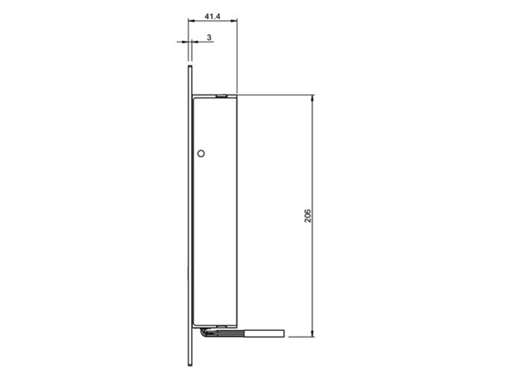 ES8100 V Lock Electro Mechanical Bolts | $1,952.36 | Interior Effects