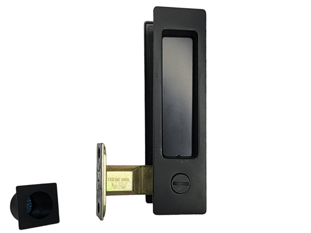 Bailey Privacy Locking Sliding Door Lock Sets | $107.80 | Interior Effects