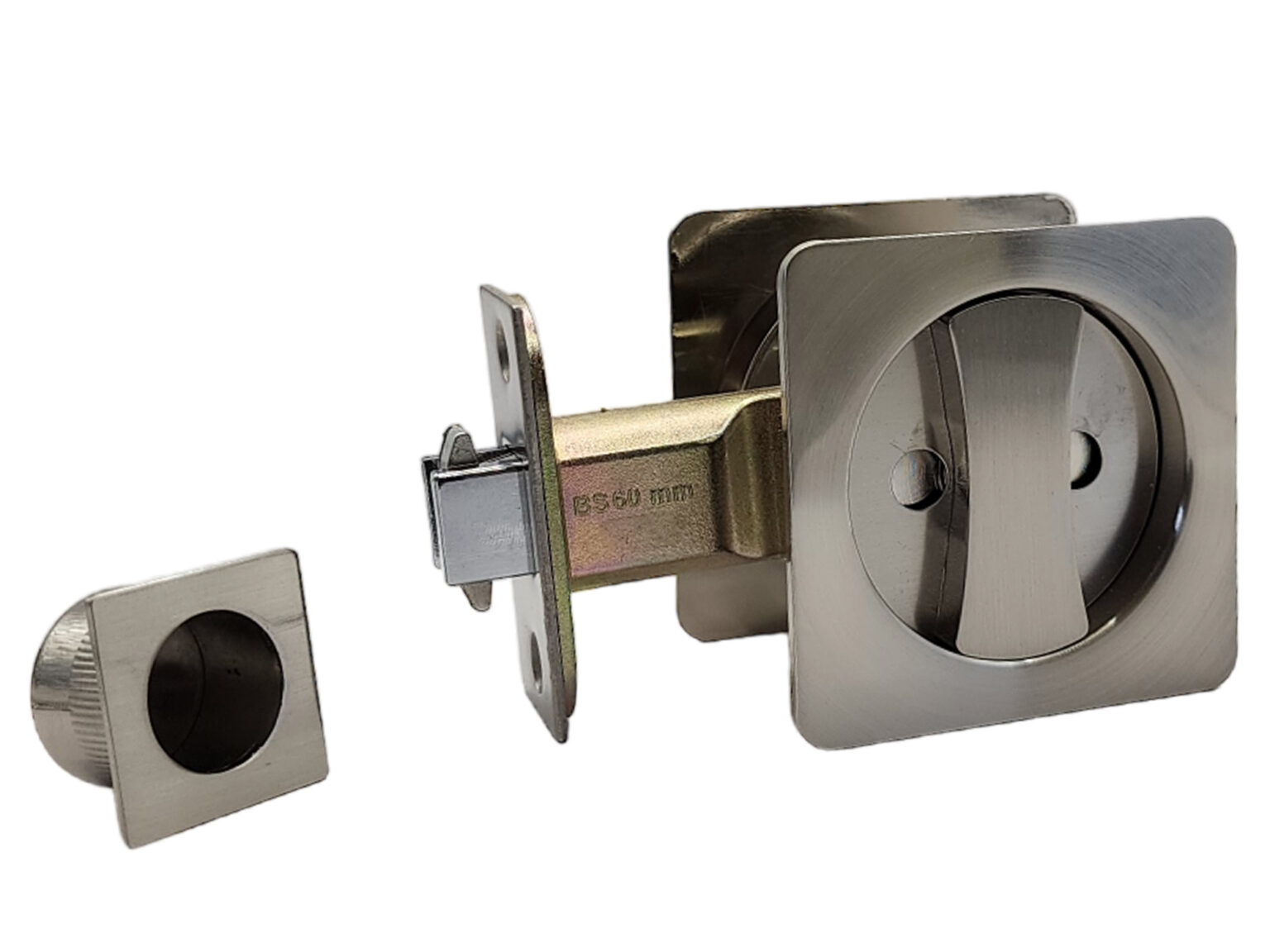 Bailey Square Sliding Door Privacy Lock Sets | $60.55 | Interior Effects