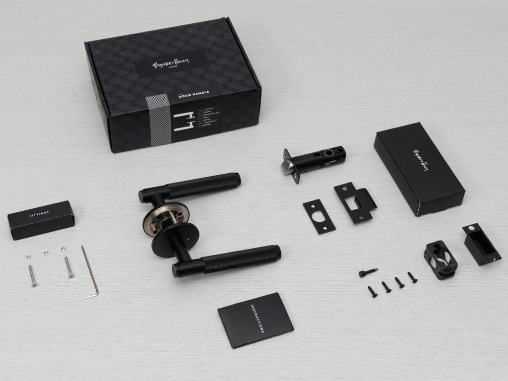 Buster+Punch Cross Steel Privacy Door Handle Set | $0.00 | Interior Effects