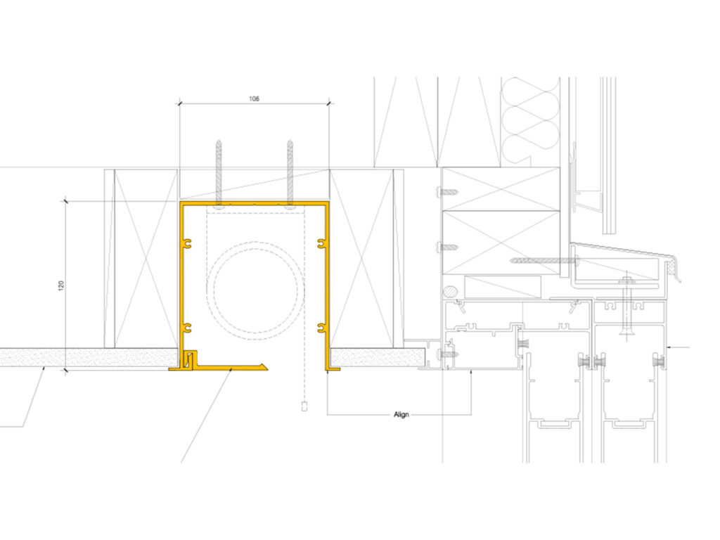 Vanda Double Flange Single Flush Box Extrusion With Cover Plate | $569. ...