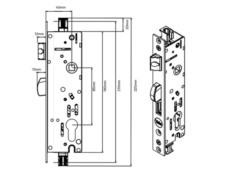 Yale Unity® Slim Smart Locks | $680.00 | Interior Effects